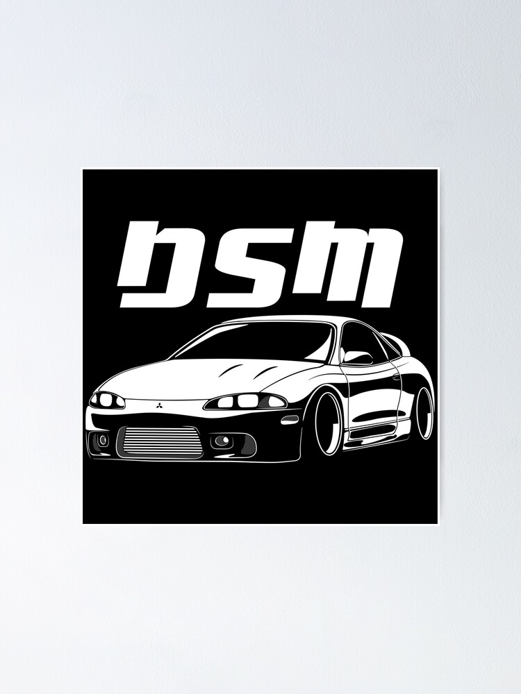 Póster «2G DSM Eclipse» de Turboosted | Redbubble
