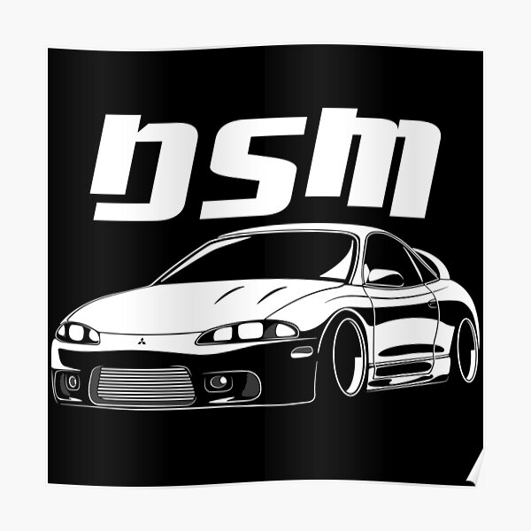 Póster «2G DSM Eclipse» de Turboosted | Redbubble