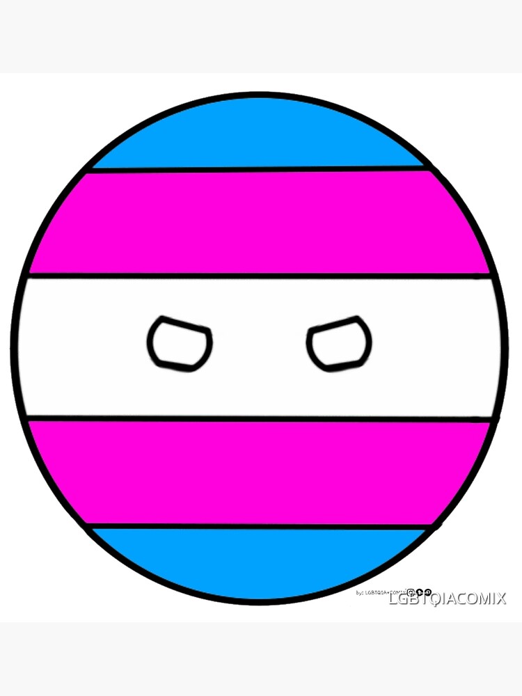 "Trans Face" Poster for Sale by LGBTQIACOMIX | Redbubble