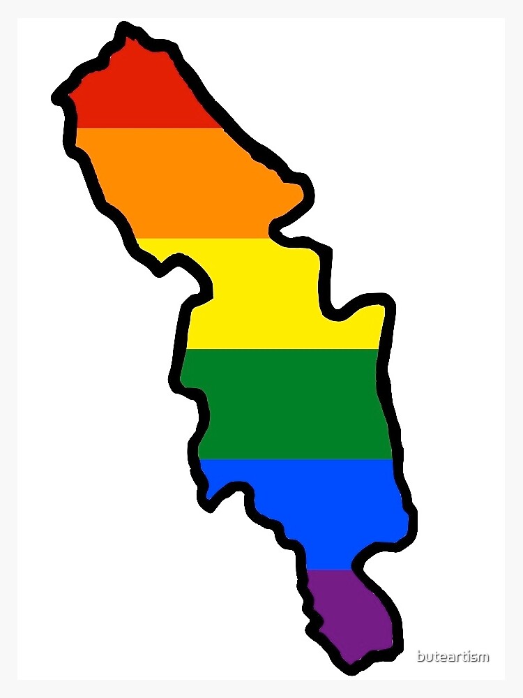 "Rainbow Pride Bute" Sticker for Sale by buteartism | Redbubble