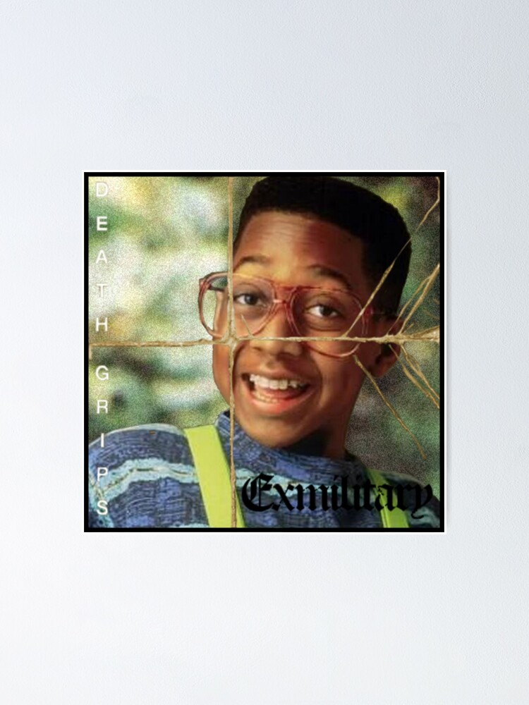 "Steve Urkel Death Grips Exmilitary Cover" Poster for Sale by axel ...
