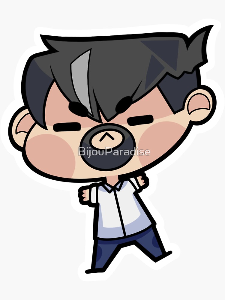 "Starfish Chibi Abel" Sticker for Sale by BijouParadise | Redbubble