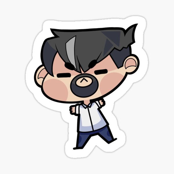 "Starfish Chibi Abel" Sticker for Sale by BijouParadise | Redbubble