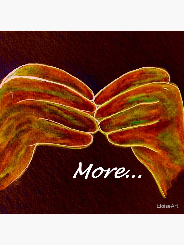 "American Sign Language MORE" Poster by EloiseArt | Redbubble