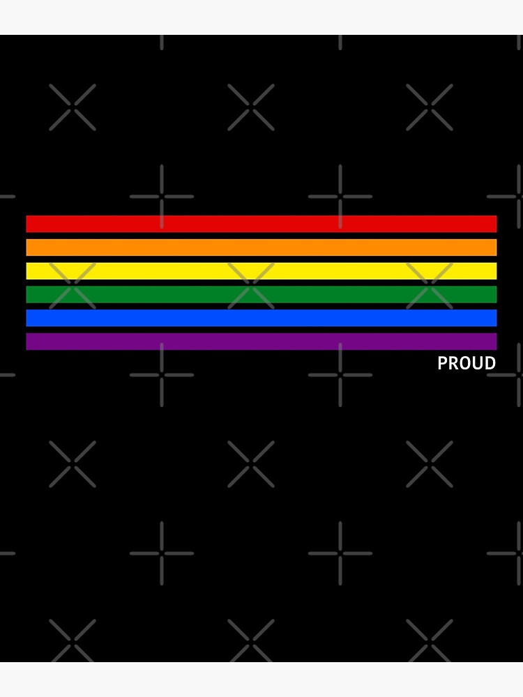 "PROUD Pride Flag" Photographic Print by skr0201 | Redbubble