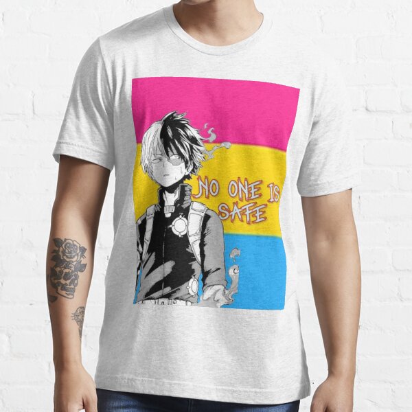 "My Hero Academia Todoroki Pansexual Pride Flag" T-shirt by queerwriter ...