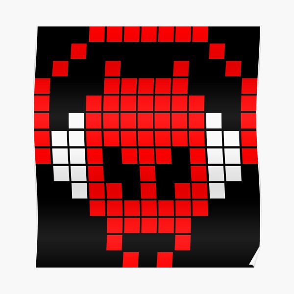 "8 Bit Invader, Stereo Invader, Pixel Invader" Poster by Kreativista ...