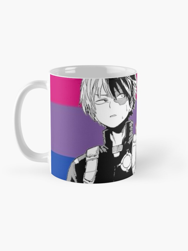 "My Hero Academia Todoroki Bisexual Pride Flag" Coffee Mug by ...