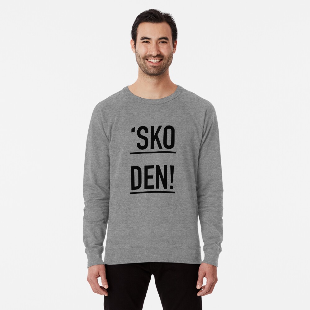 SKO DEN!" Sticker for Sale by Shash117 | Redbubble