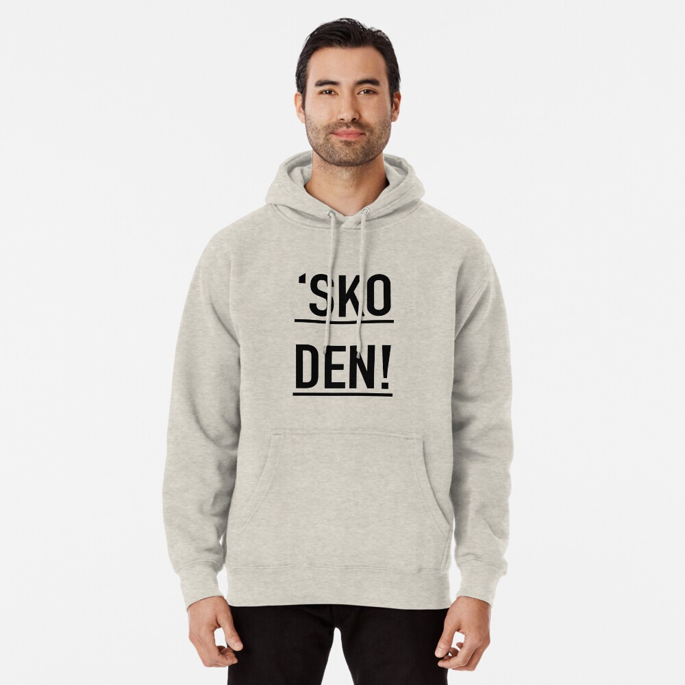SKO DEN!" Sticker for Sale by Shash117 | Redbubble