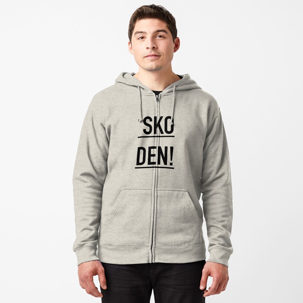 SKO DEN!" Sticker for Sale by Shash117 | Redbubble