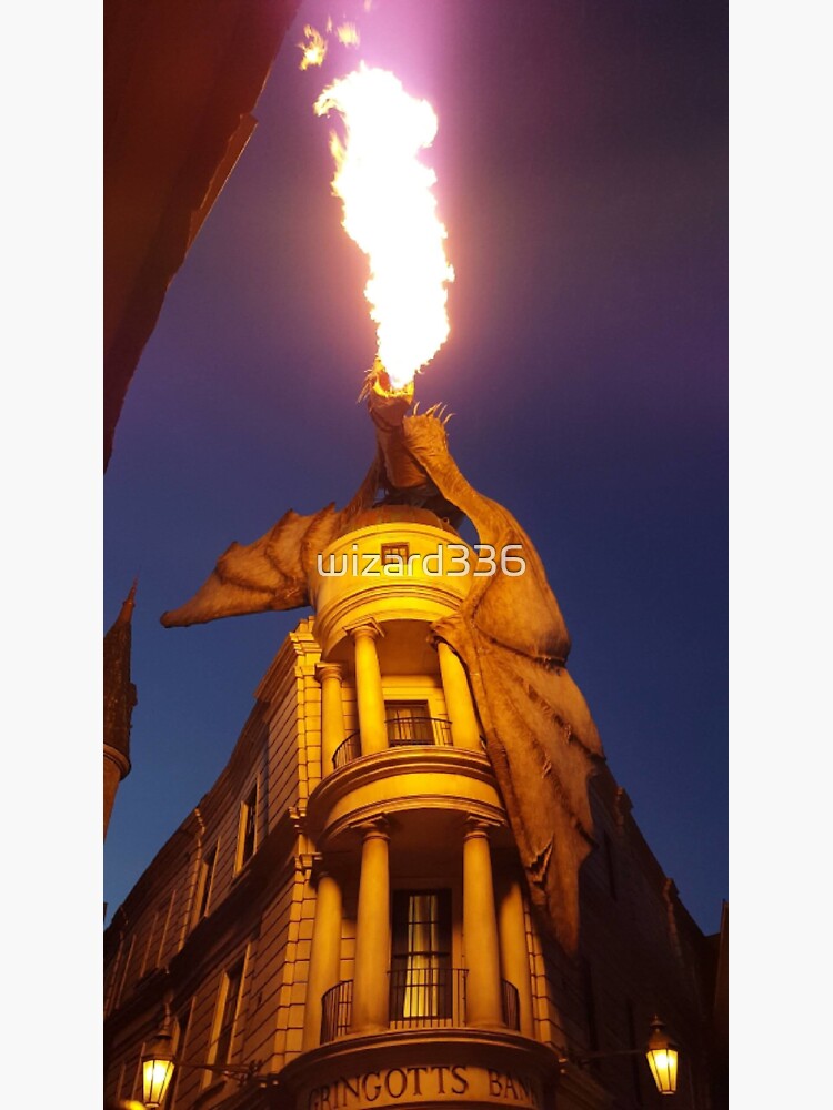 "Escape from Gringotts" Sticker by wizard336 | Redbubble