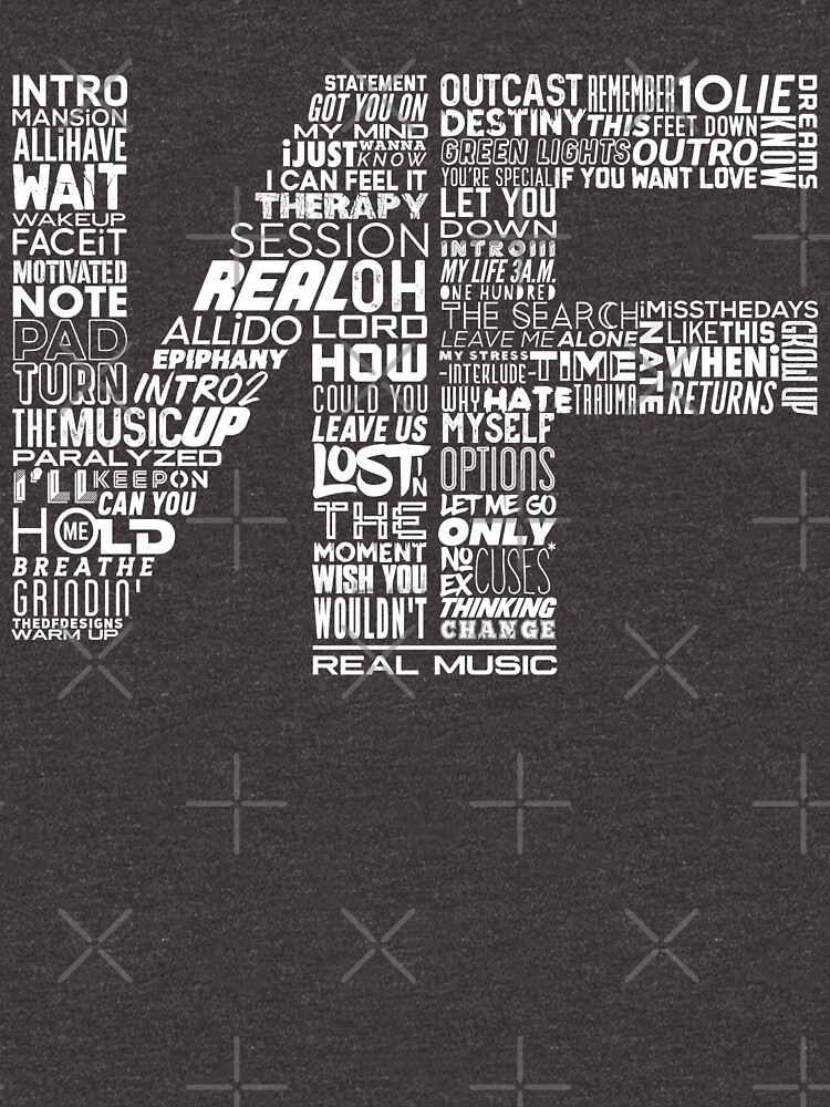 "NF - Word Collab Design (The Search)" T-shirt for Sale by TheDFDesigns ...