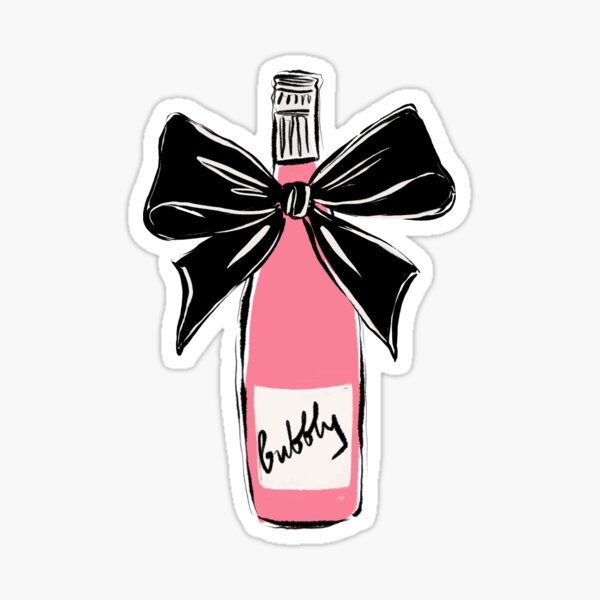 " Rose Wine" Sticker by alexaferragamo | Redbubble