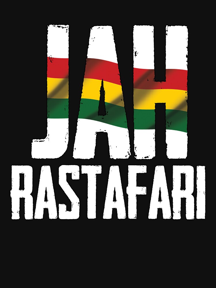Essential T-Shirt mit "jah rastafari reggae" von Periartwork | Redbubble