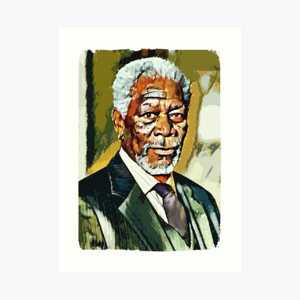 "Mr. Freeman abstract fan art portrait" Art Print by Naumovski | Redbubble