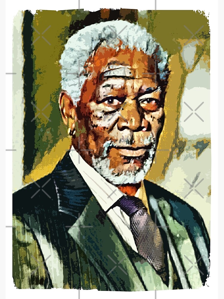 "Mr. Freeman abstract fan art portrait" Art Print by Naumovski | Redbubble