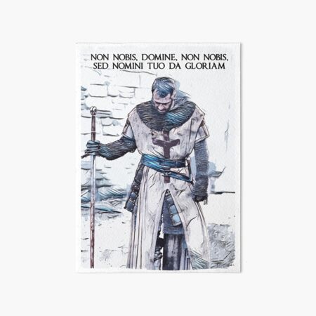 "Knights Templar motto / The crusader / abstract captivating portrait ...