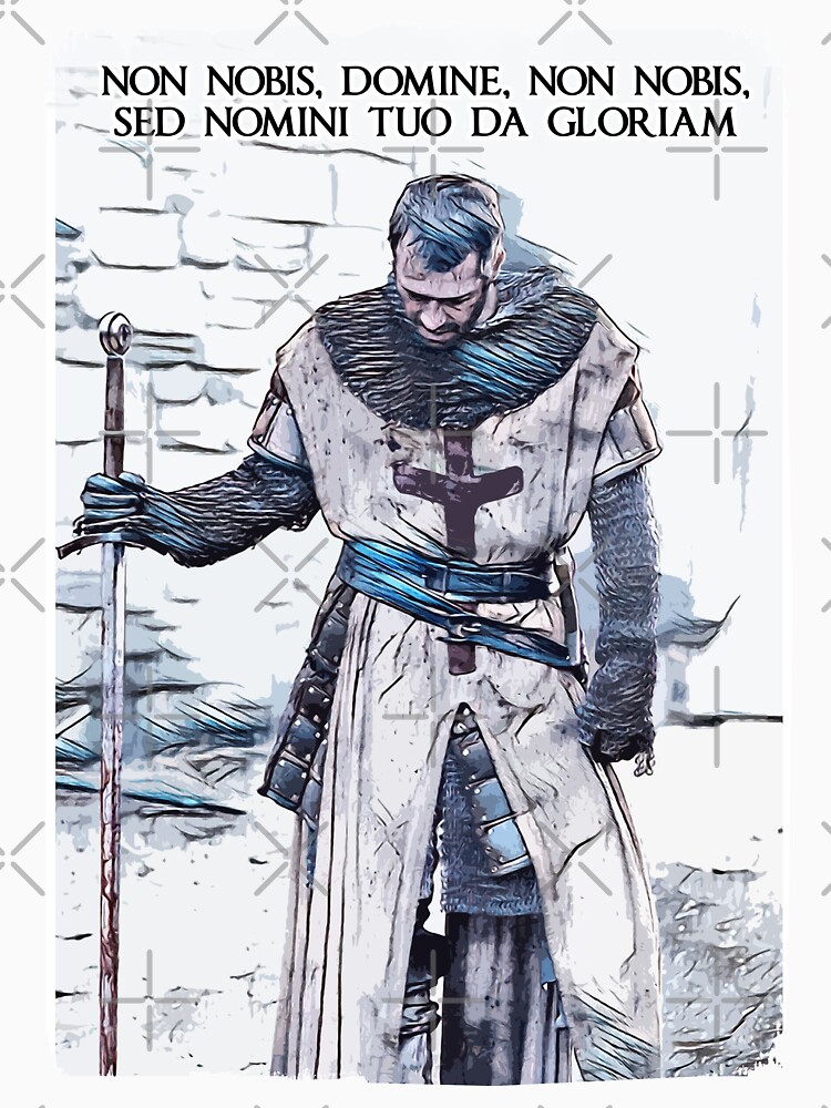 "Knights Templar motto / The crusader / abstract captivating portrait ...