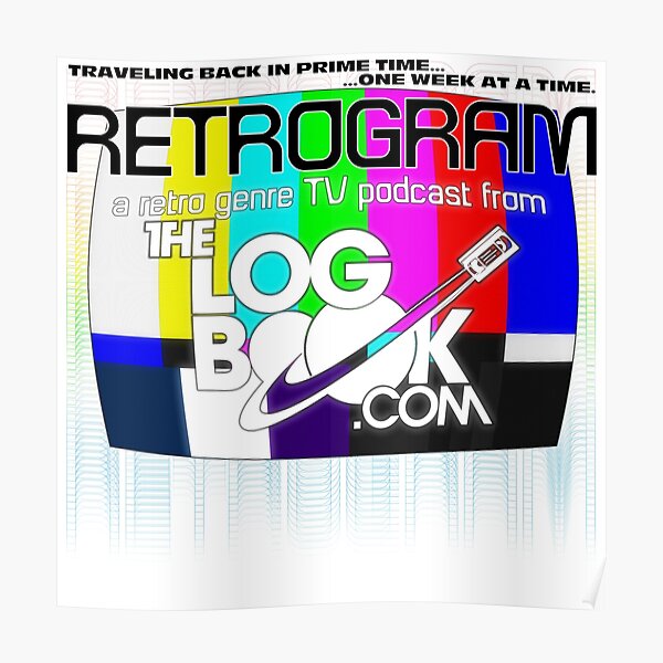 "Retrogram Color Bars & Logo" Poster for Sale by thelogbook | Redbubble
