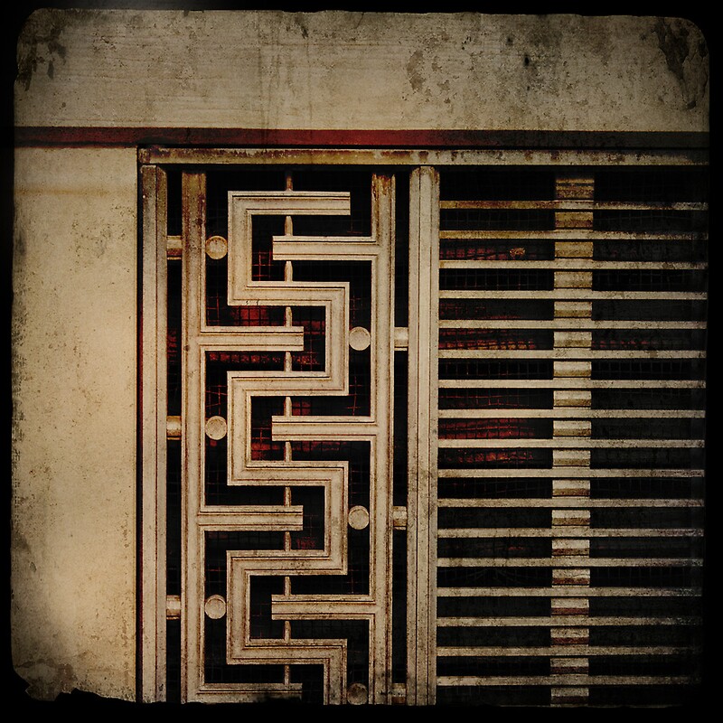"Art Deco Air Vent Detail" by Robert Baker | Redbubble