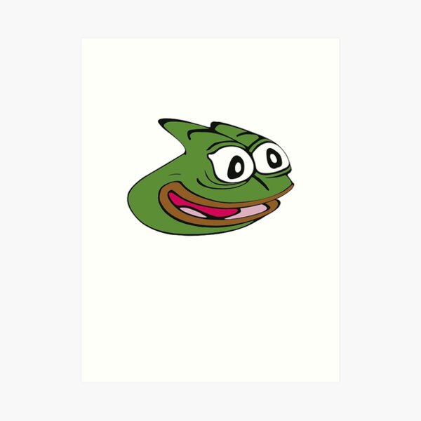 "PEPEGA" Art Print for Sale by vapenayshXD | Redbubble