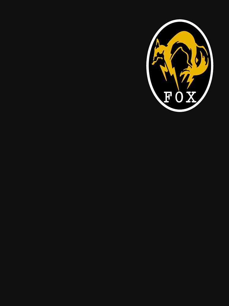 "FOX Kojima Foxhound Special Forces Group Logo Insignia " T-shirt for Sale by AxelTees ...