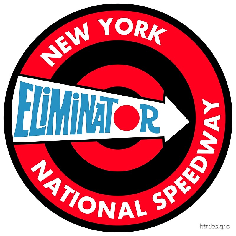 "New York National Speedway vintage sign" by htrdesigns | Redbubble