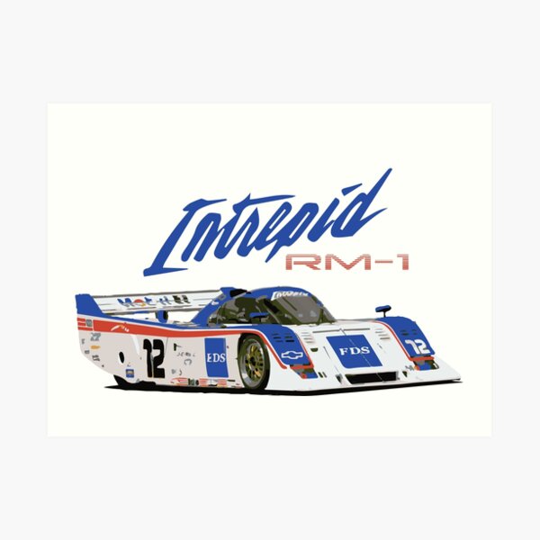"1991 Intrepid RM-1 IMSA GTP Race Car " Art Print for Sale by ...