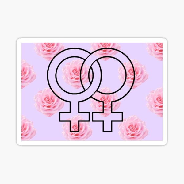 "venus symbols with flowers 1 " Sticker for Sale by slothkat | Redbubble