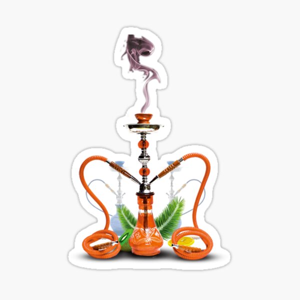 "Hookah hookah hookah t-shirt design" Sticker by Trenddesigns24 | Redbubble
