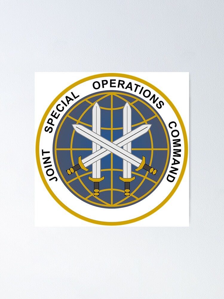 "Joint Special Operations Command" Poster for Sale by Quatrosales ...