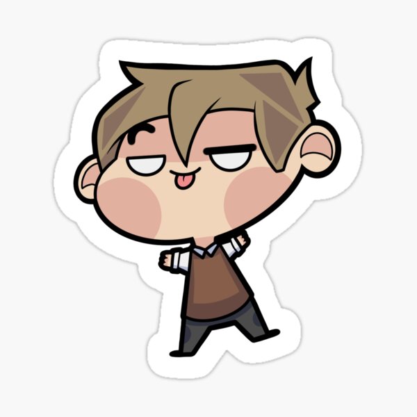 "Starfish Chibi Anthony " Sticker for Sale by BijouParadise | Redbubble