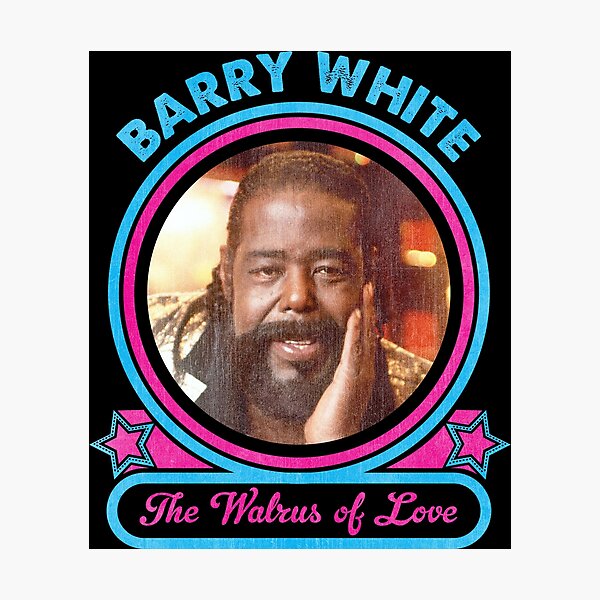 Barry White Wall Art | Redbubble
