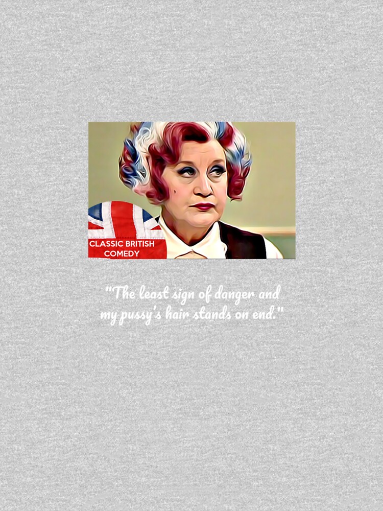 "Mrs Slocombe Are You Being Served" T-shirt by Art-of-Comedy | Redbubble