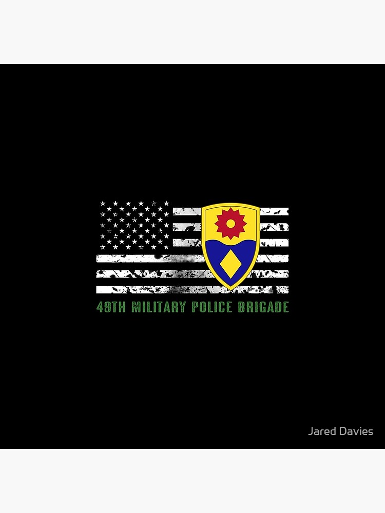 "49th Military Police Brigade" Canvas Print by MilitaryCandA | Redbubble