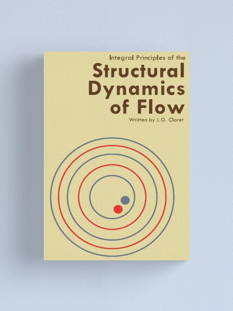 "Structural Dynamics of Flow" Canvas Print for Sale by symbolized ...