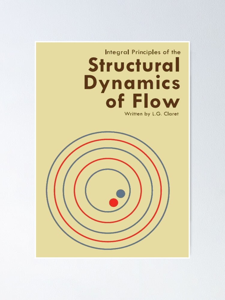 "Structural Dynamics of Flow" Poster for Sale by symbolized | Redbubble