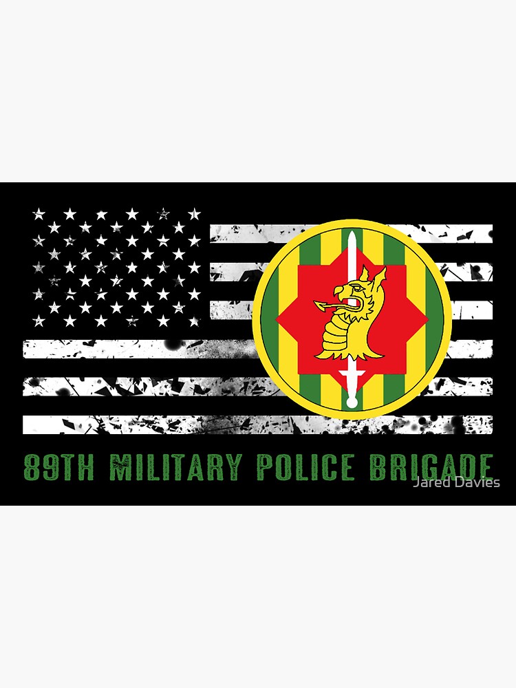 "89th Military Police Brigade" Sticker for Sale by MilitaryCandA ...