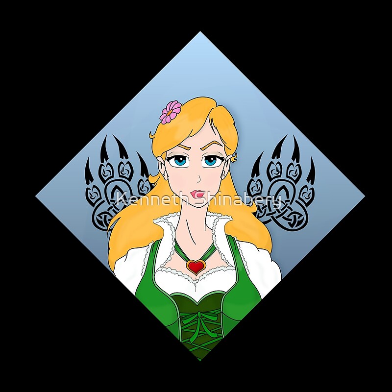 "Goldilocks Bear Hunter" by Kenneth Shinabery | Redbubble