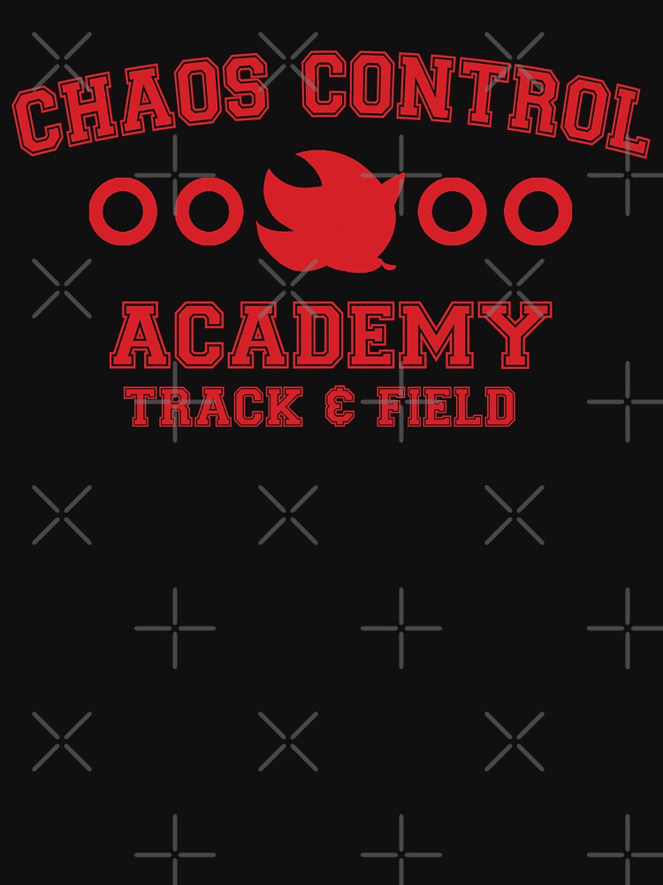 "Chaos Control Academy Track & Field Red" T-shirt for Sale by ...