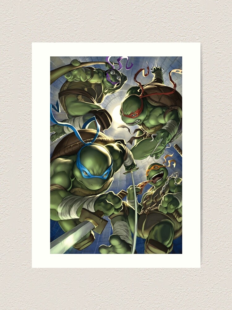 "Cowabunga" Art Print by Quirkart | Redbubble