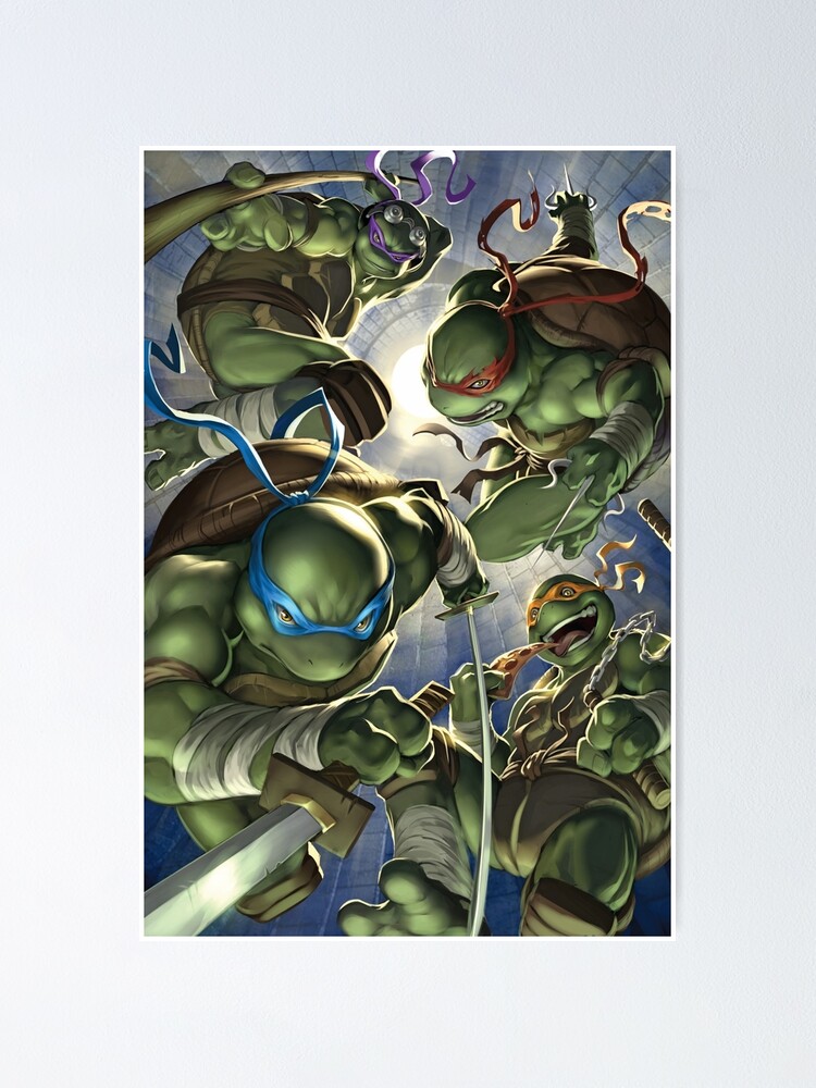 "Cowabunga" Poster by Quirkart | Redbubble
