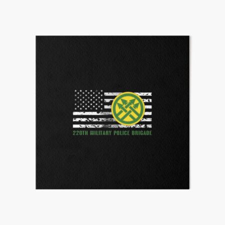 "220th Military Police Brigade" Art Board Print for Sale by ...