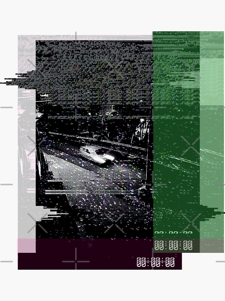 "VHS Aesthetic V2" Sticker by Cero81 | Redbubble