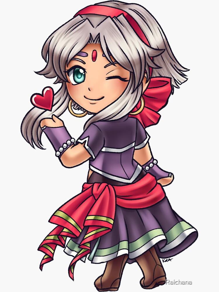 "Schera" Sticker for Sale by Raichana | Redbubble