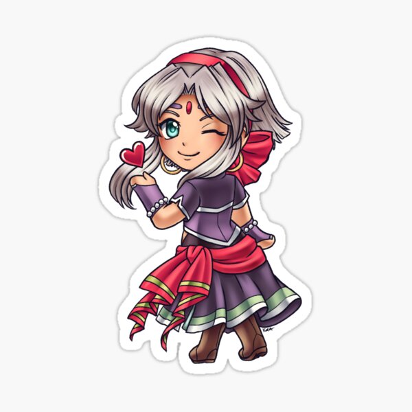 "Schera" Sticker for Sale by Raichana | Redbubble