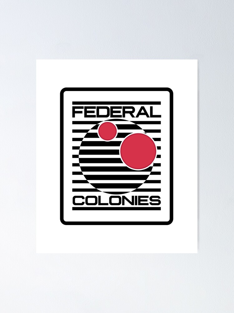 "Federal Colonies Logo inspired by Total Recall" Poster by landobry ...