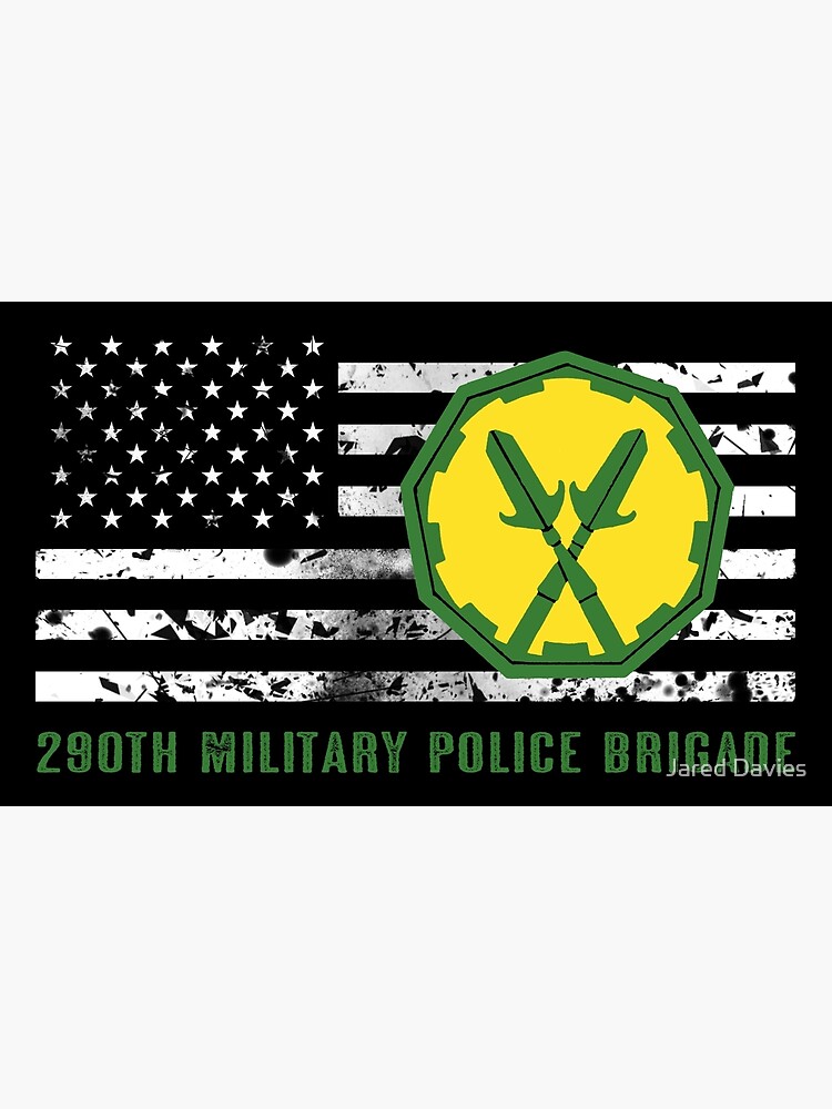 "290th Military Police Brigade" Canvas Print by MilitaryCandA | Redbubble