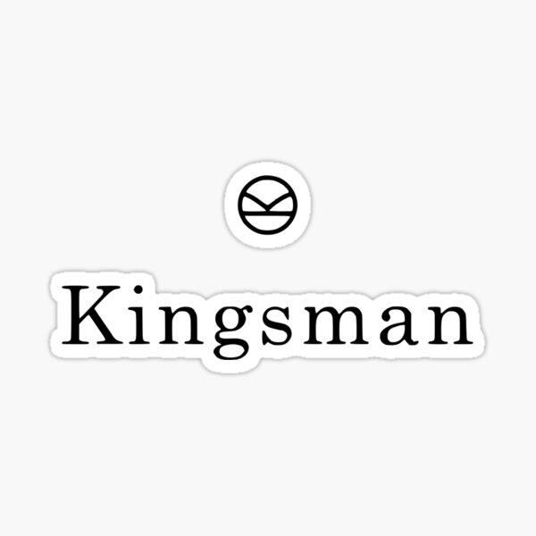 "Kingsman" Sticker for Sale by Ketti94 | Redbubble